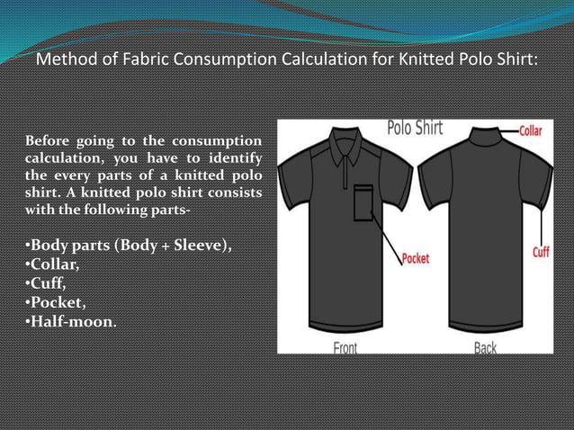 Presentation on analysis of costing of polo shirt | PPTX