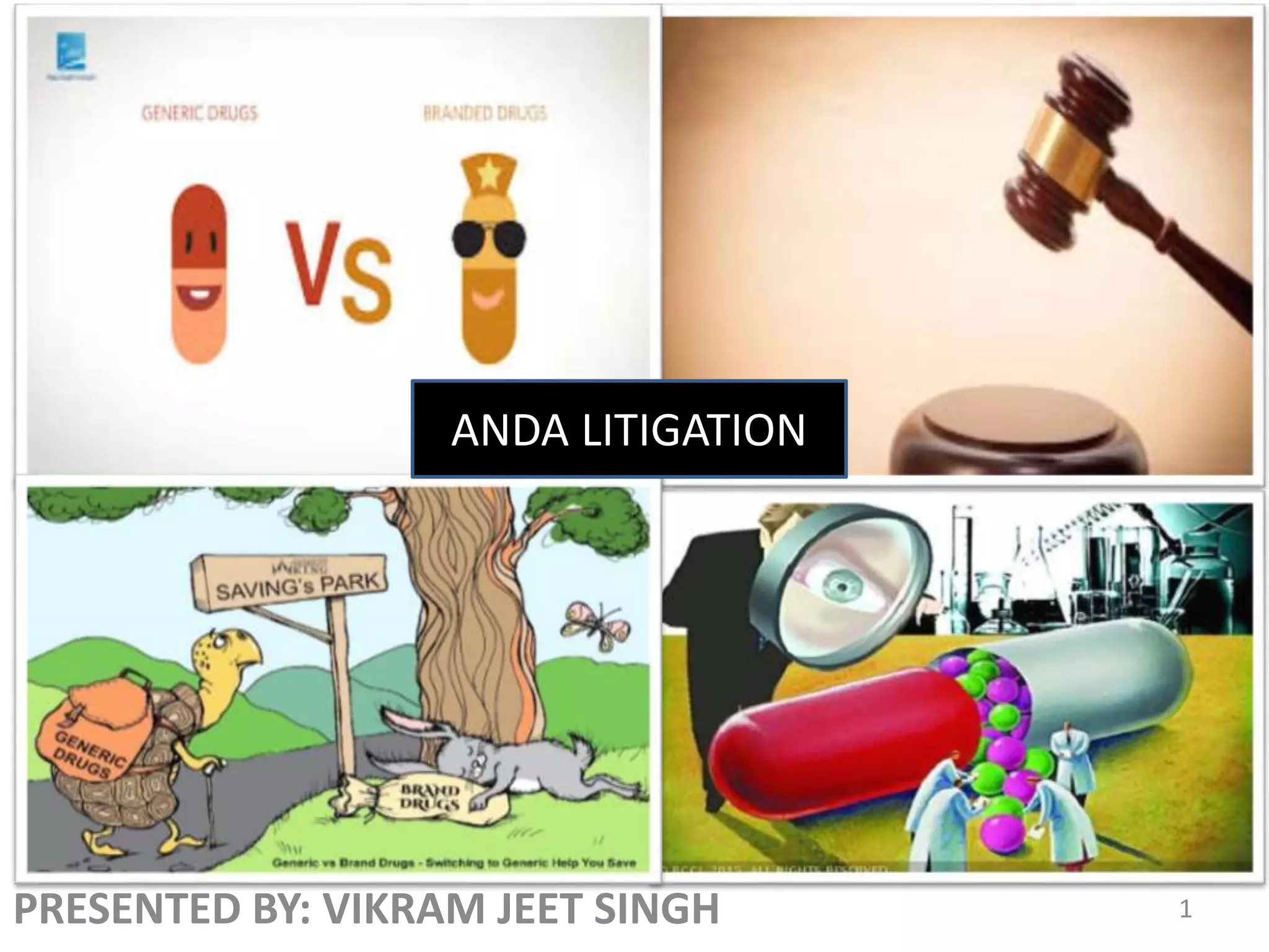Presentation on ANDA litigation | PPT