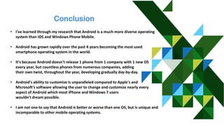 Presentation On Android | PDF