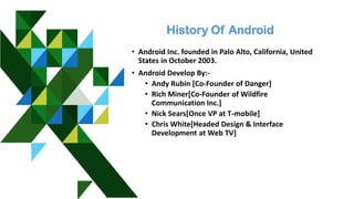 Presentation On Android | PDF