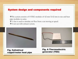 Presentation on an exhaust heat | PPT