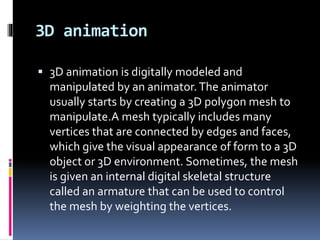Presentation on animation by akanksha | PPT
