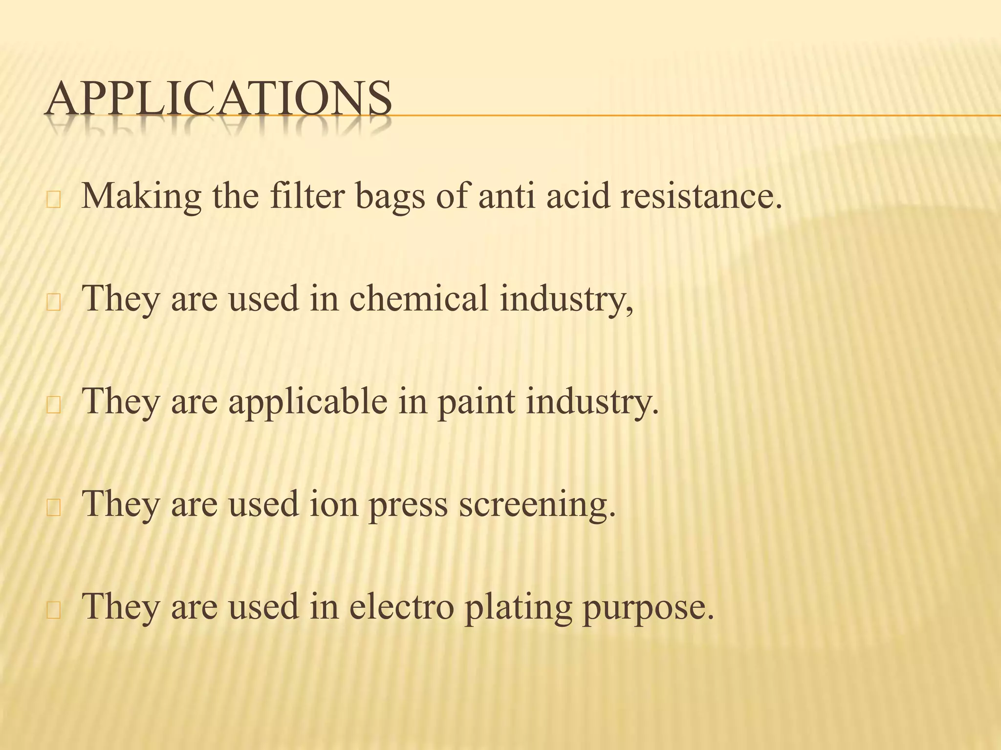 Presentation on anode filter bag | PPT