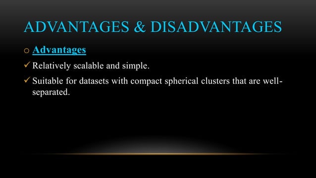 Presentation On An Overview Of Clustering Algorithms And Complexity Analysis Ppt
