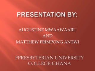 Presentation on antimicrobial resistance | PPTX