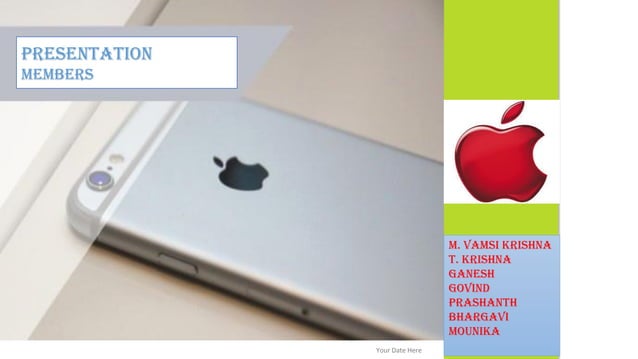 Presentation on apple company | PPT