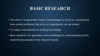 Presentation on applied research or basic research.pptx