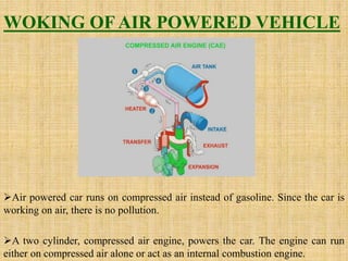 Presentation on Air Powered Vehicle | PPTX
