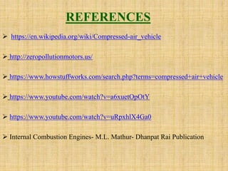 Presentation on Air Powered Vehicle | PPTX