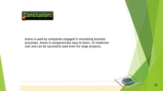 Presentation on arena software | PPTX