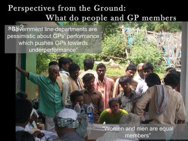 Gram Panchayat Organization Development Project | PPT