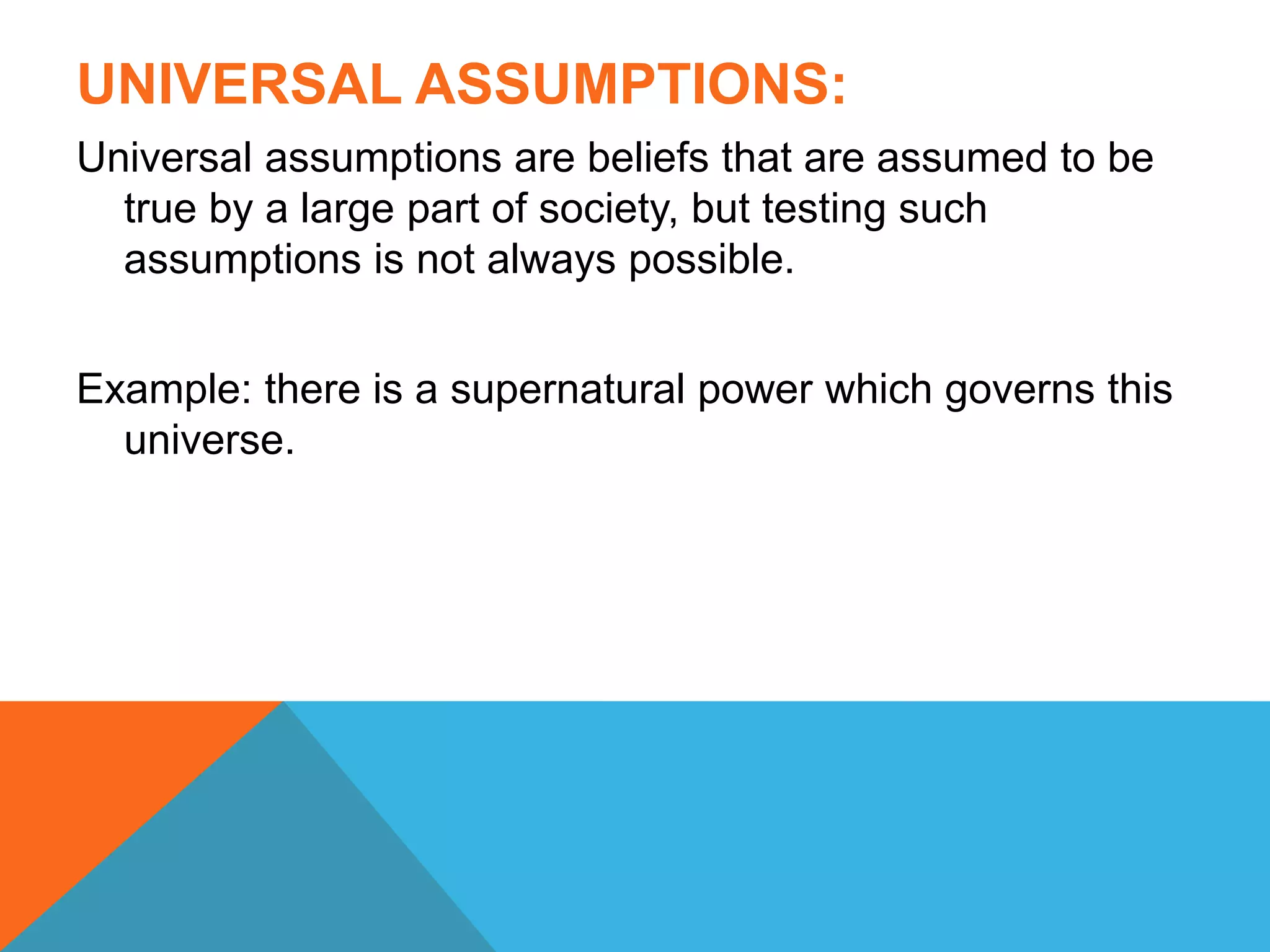 PRESENTATION ON Assumptions.pptx