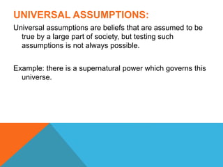 PRESENTATION ON Assumptions.pptx