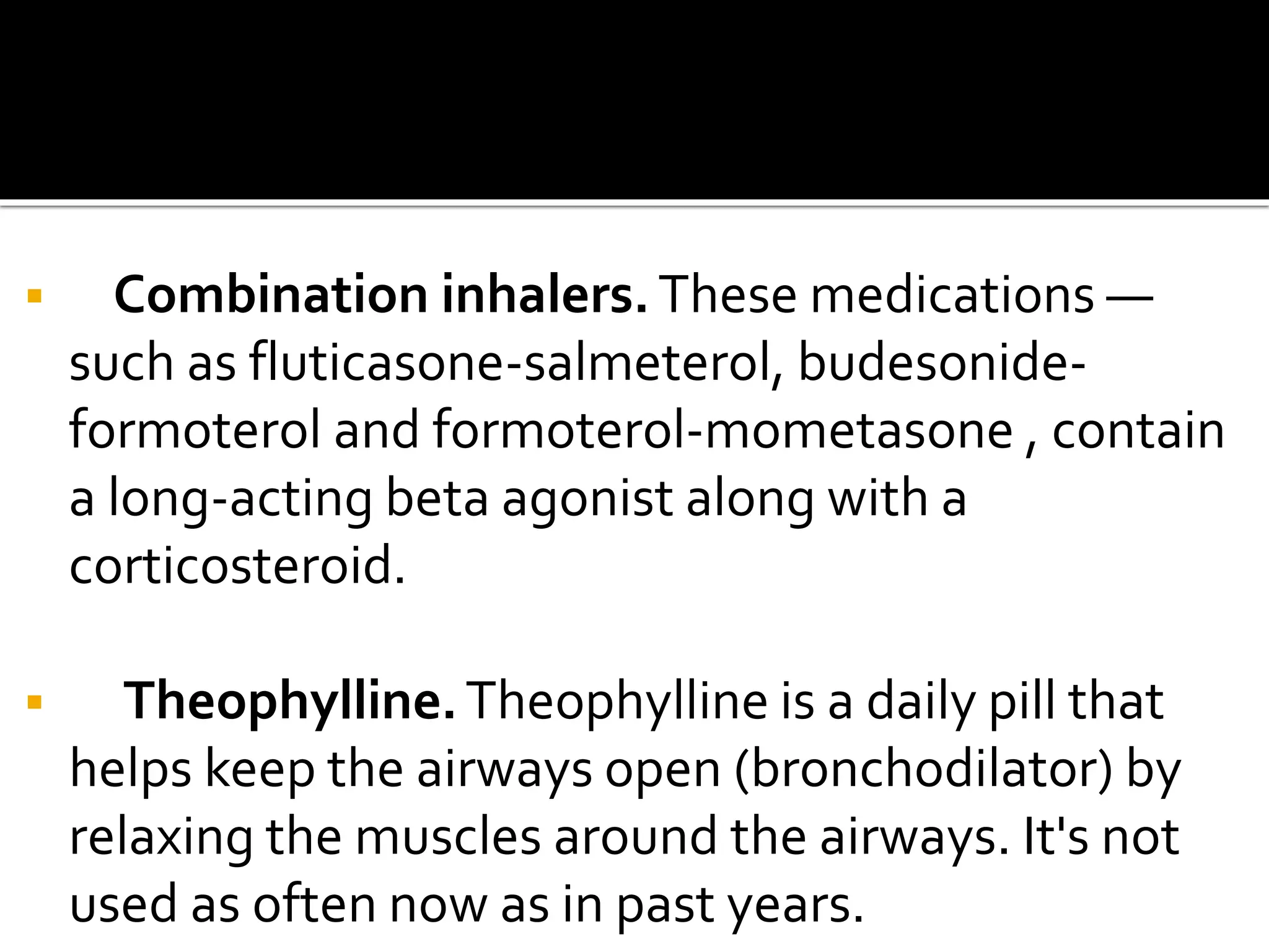 Presentation on asthma | PPTX