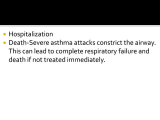 Presentation on asthma | PPTX