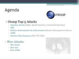 Presentation on Web Attacks | PPTX