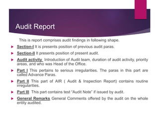 Presentation on audit | PPTX