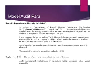 Presentation on audit | PPTX