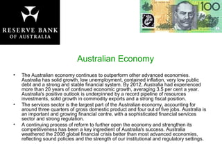 Presentation on australia country,history,climate,economy,education ...