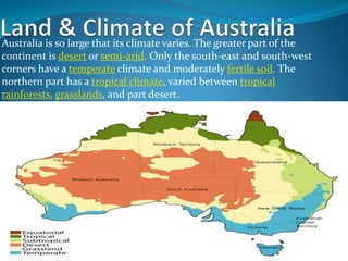 Presentation on australia as a tourist | PPTX