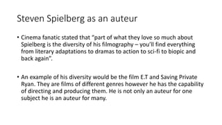 Presentation on auteurs | PPT