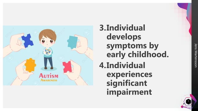 Autism spectrum disorder | PPTX