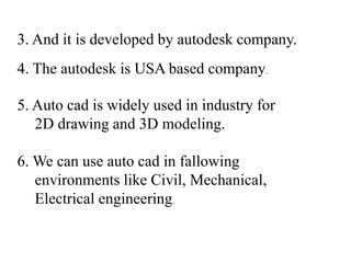 Civil Engineering internship AUTO-CAD.pptx