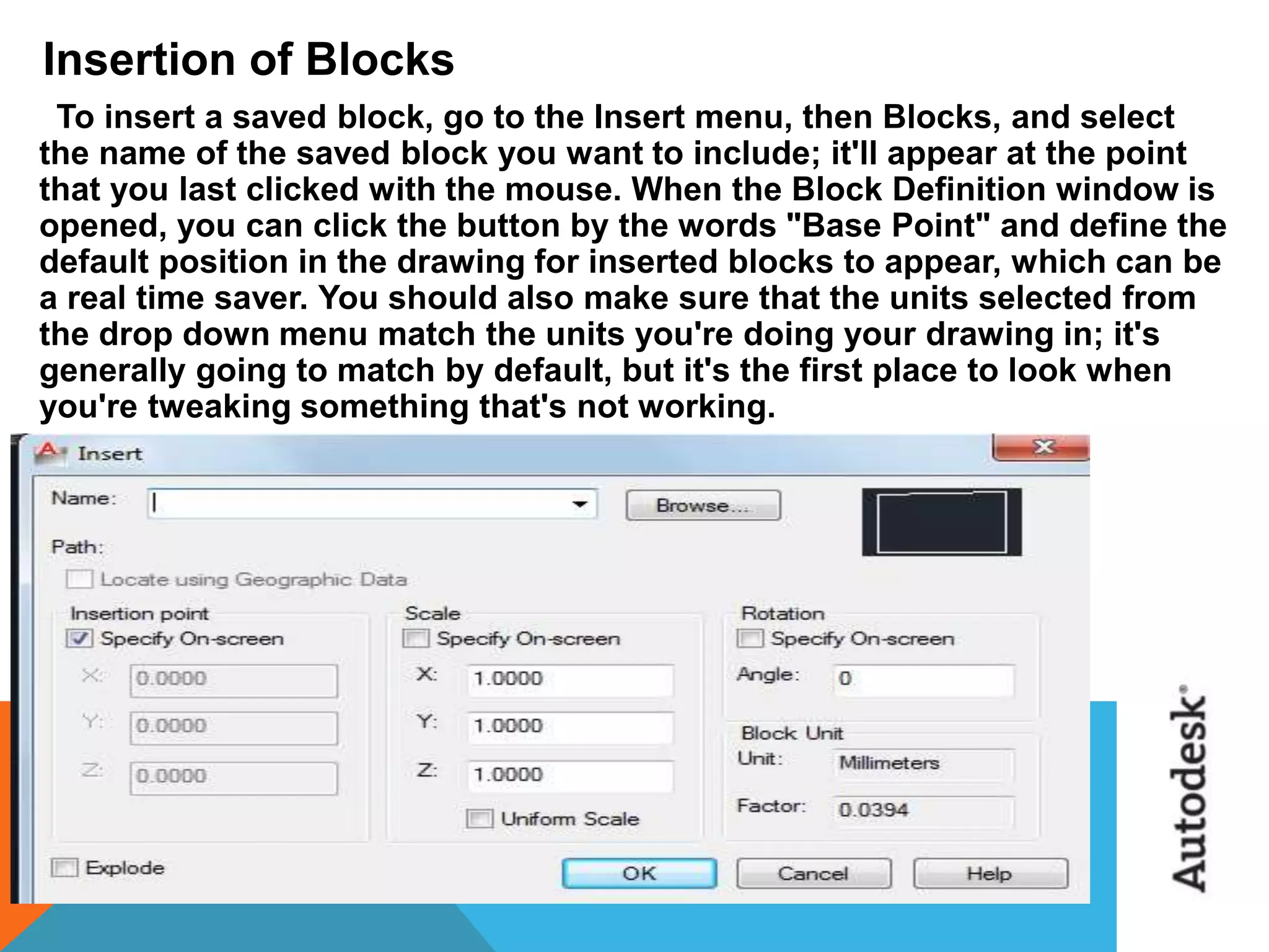 Presentation On Auto Cad | PPTX