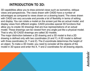 Presentation On Auto Cad | PPTX