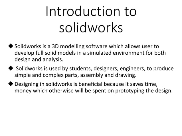 Presentation on AutoCad and Solidworks-WPS Office.pptx | 3-D Graphics | Computer Software and ...