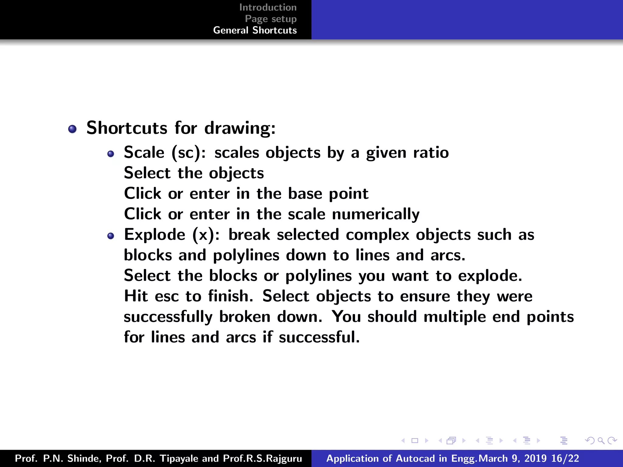 Applications of Auto Cad in Engineering. | PDF