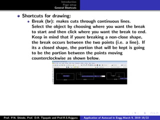 Applications of Auto Cad in Engineering. | PDF
