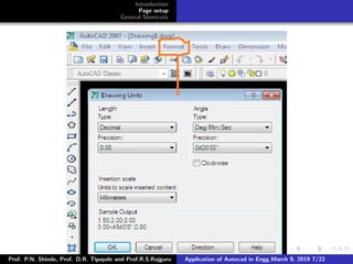 Applications of Auto Cad in Engineering. | PDF