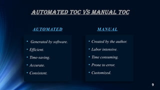 Presentation on automated TOC and bibliography.pptx