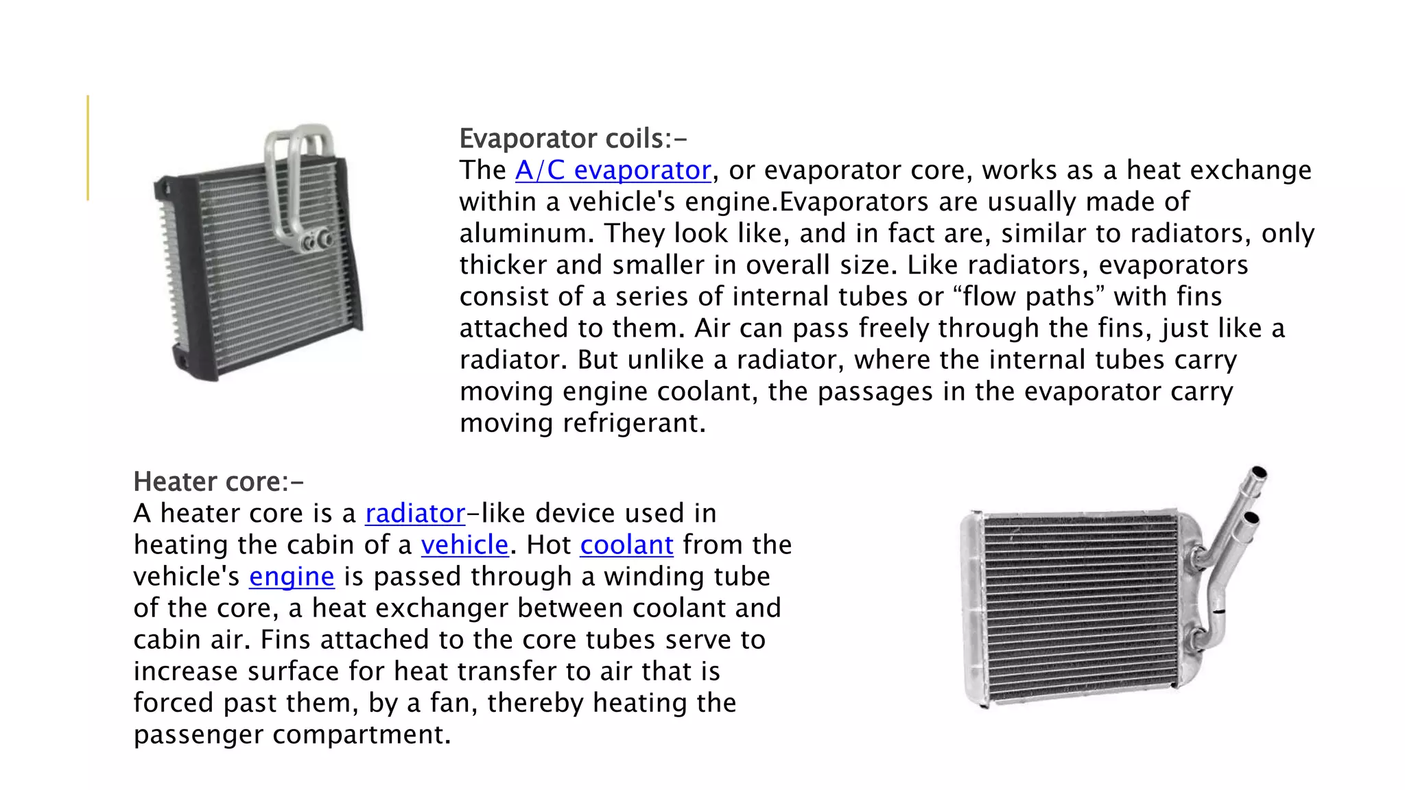 Presentation on automobile hvac system | PPTX