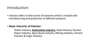Automobile industry | PPTX