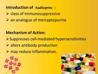 Azathioprine | PPTX