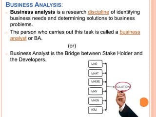 Presentation on BA | PPT