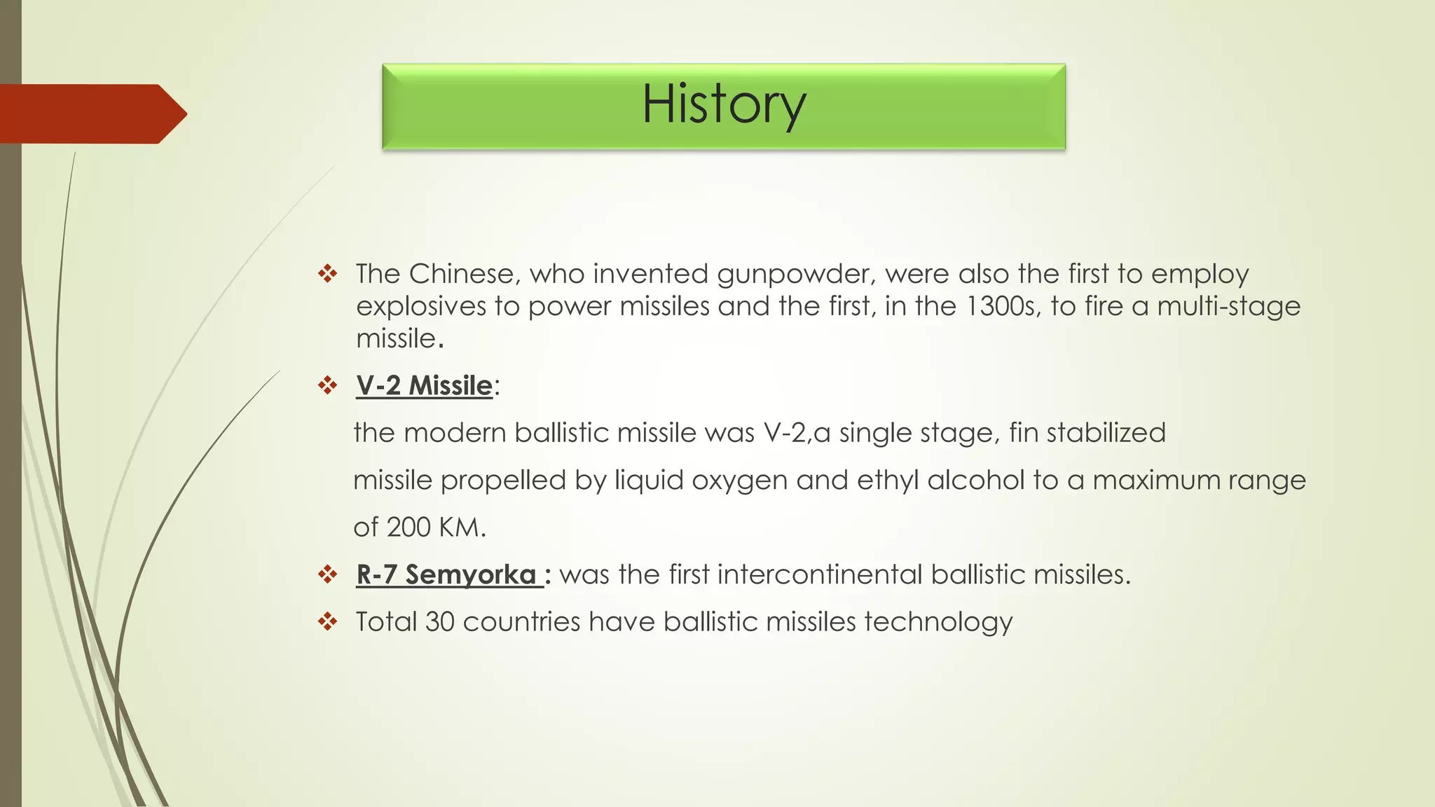 ballistic missiles | PPTX