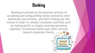 Presentation on Banking | PDF