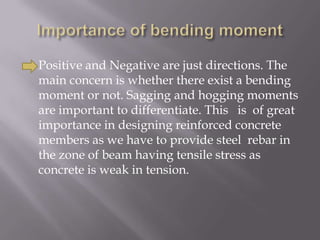 Presentation on bending moment | PPTX