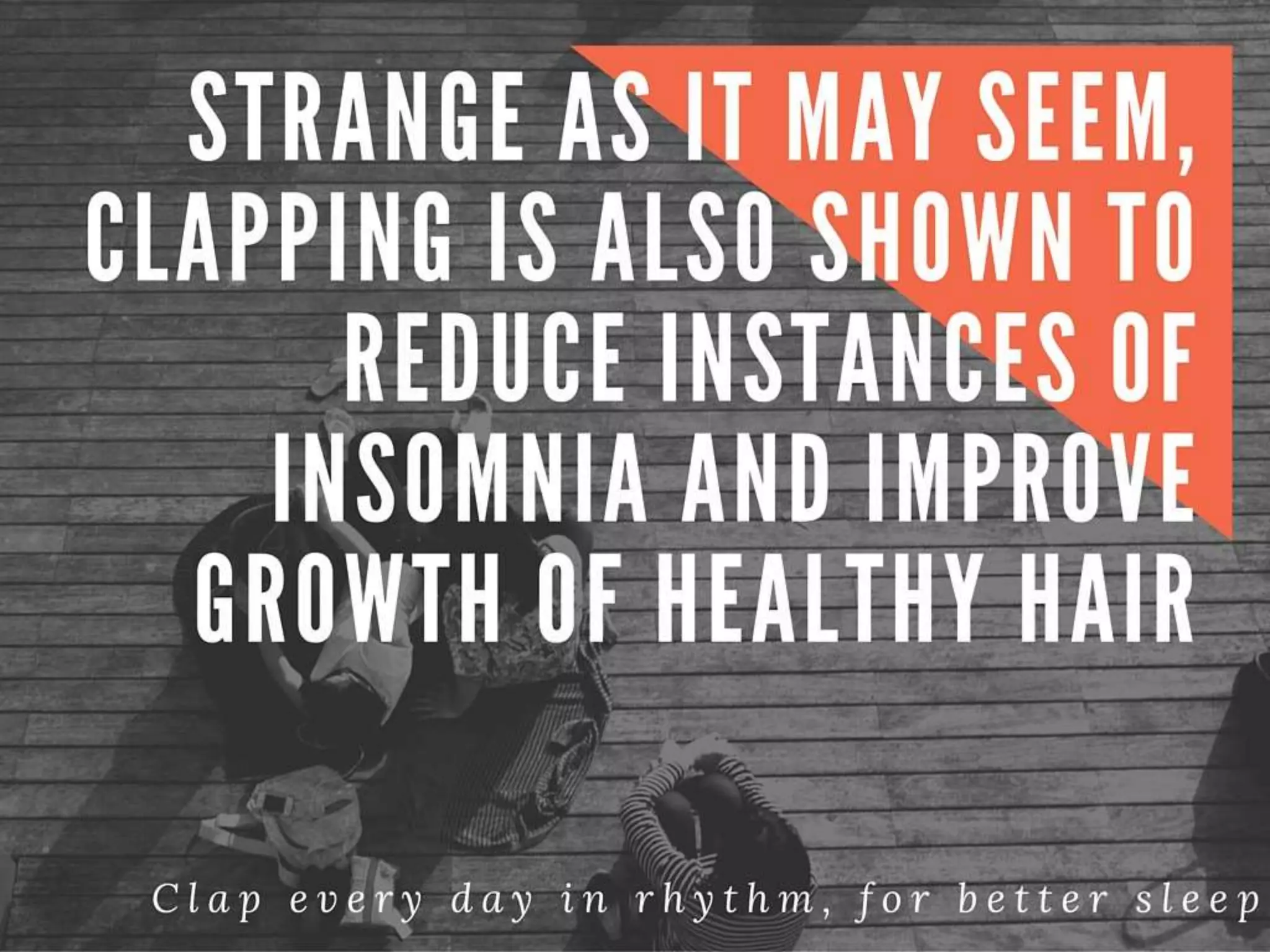 Presentation on benefits of clapping | PPTX