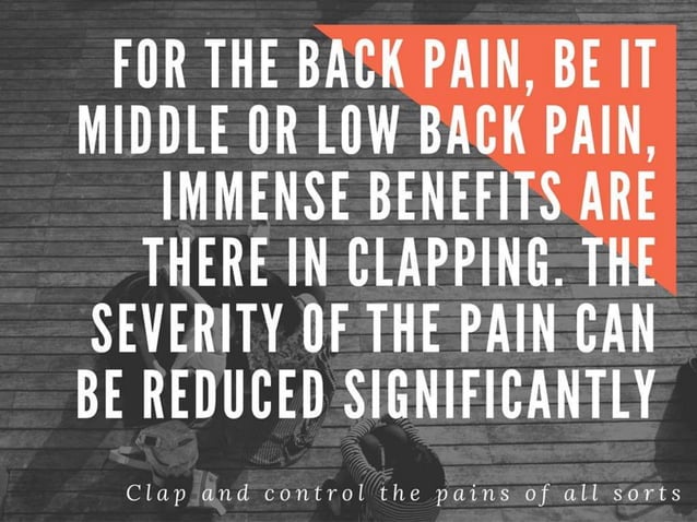 Presentation on benefits of clapping | PPTX