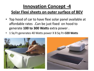 Presentation on BEV ( Battery Operated Electric Vehicles) | PDF