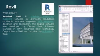 Presentation on bim auto cad revit and staad pro | PDF