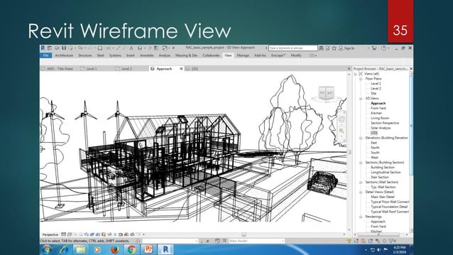 Presentation on bim auto cad revit and staad pro | PDF | Graphics ...