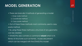 Presentation on bim auto cad revit and staad pro | PDF