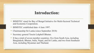 Presentation on BIMSTEC.pptx