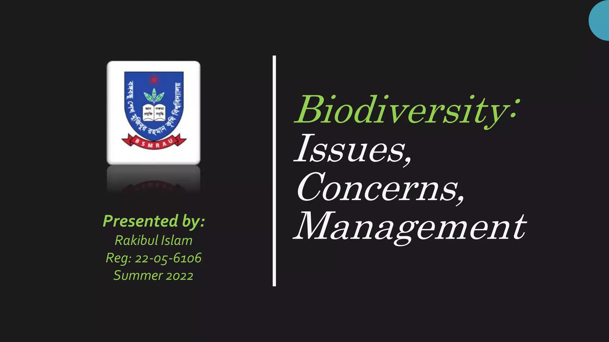 Presentation on Biodiversity_issues_concern_management.pptx