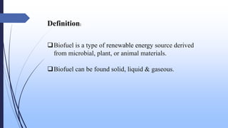 Presentation on Biofuel.pptx